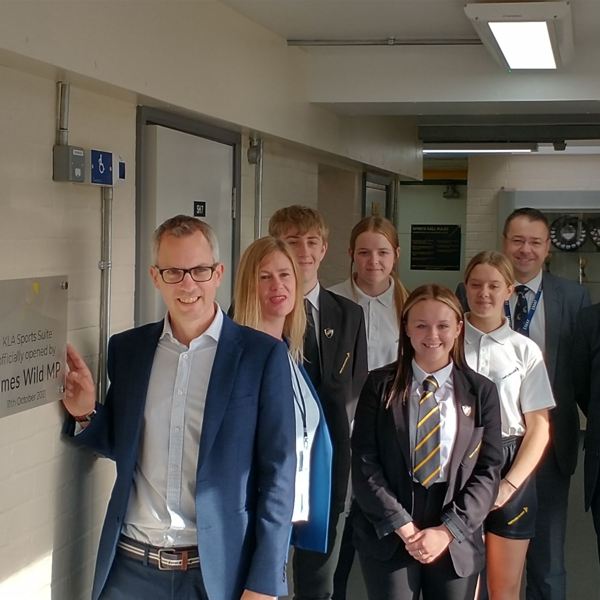 Eastern Multi Academy Trust - Opening of KLA Sports Suite